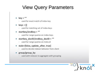 Couchbase training advanced | ODP