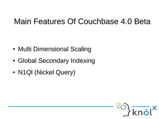 Couchbase training advanced | ODP