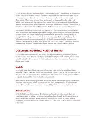 Why NoSQL? A primer on Managing the Transition from RDBMS to NoSQL | PDF