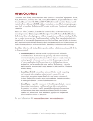 Why NoSQL? A primer on Managing the Transition from RDBMS to NoSQL | PDF