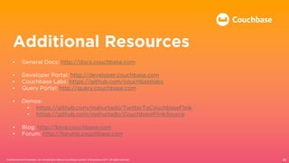 Real Time Streaming with Flink & Couchbase | PDF