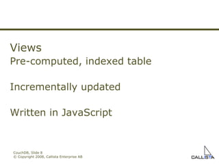 CouchDB | PPT | Databases | Computer Software and Applications