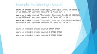 Experiences using CouchDB inside Microsoft's Azure team | PPT