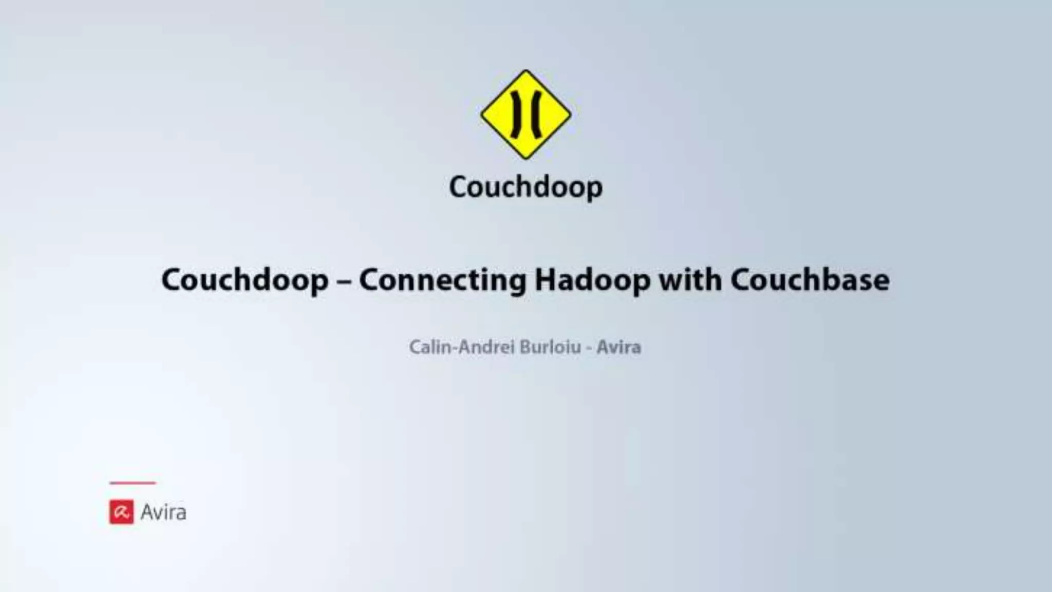 Couchdoop: Connecting Hadoop with Couchbase | PPT