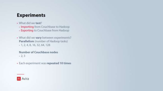 Couchdoop: Connecting Hadoop with Couchbase | PPT