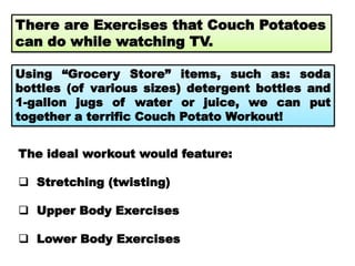 Couch Potato Fitness | PPT