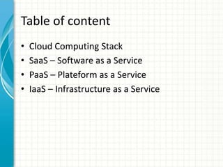 Coud discovery chap 3 | PPTX | Cloud Computing | Internet