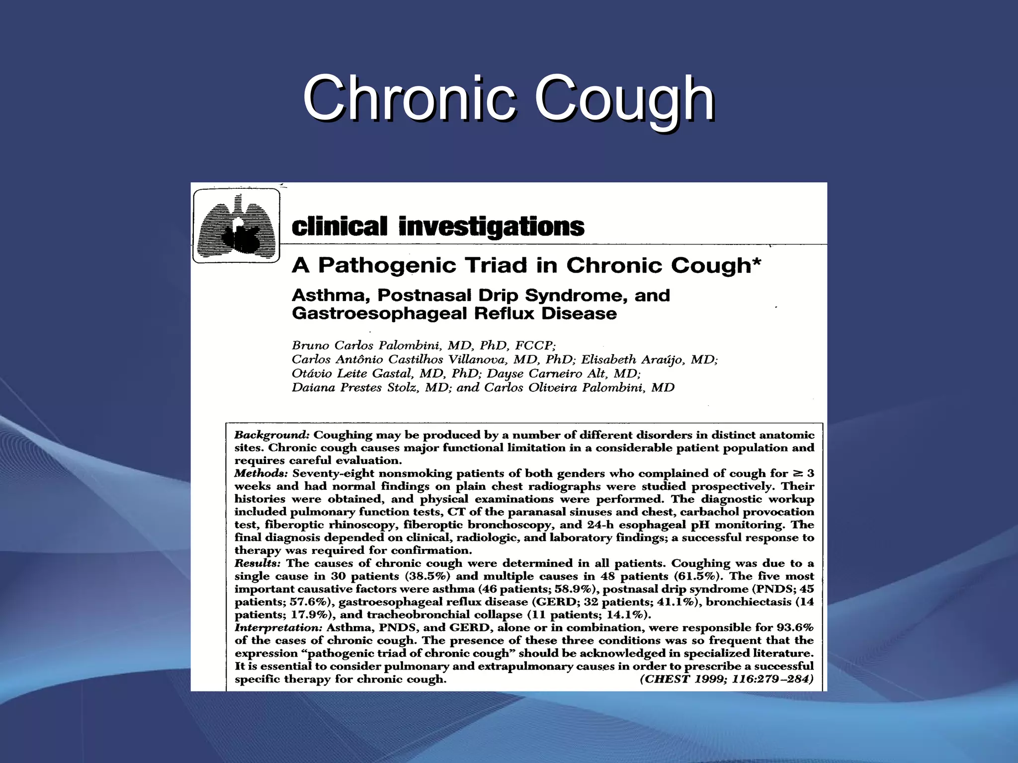 Cough | PPT