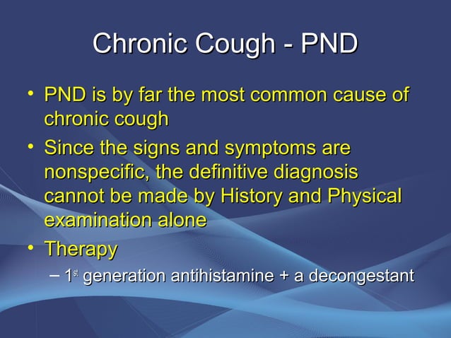 Cough | PPT | Ear, Nose and Throat Conditions | Diseases and Conditions