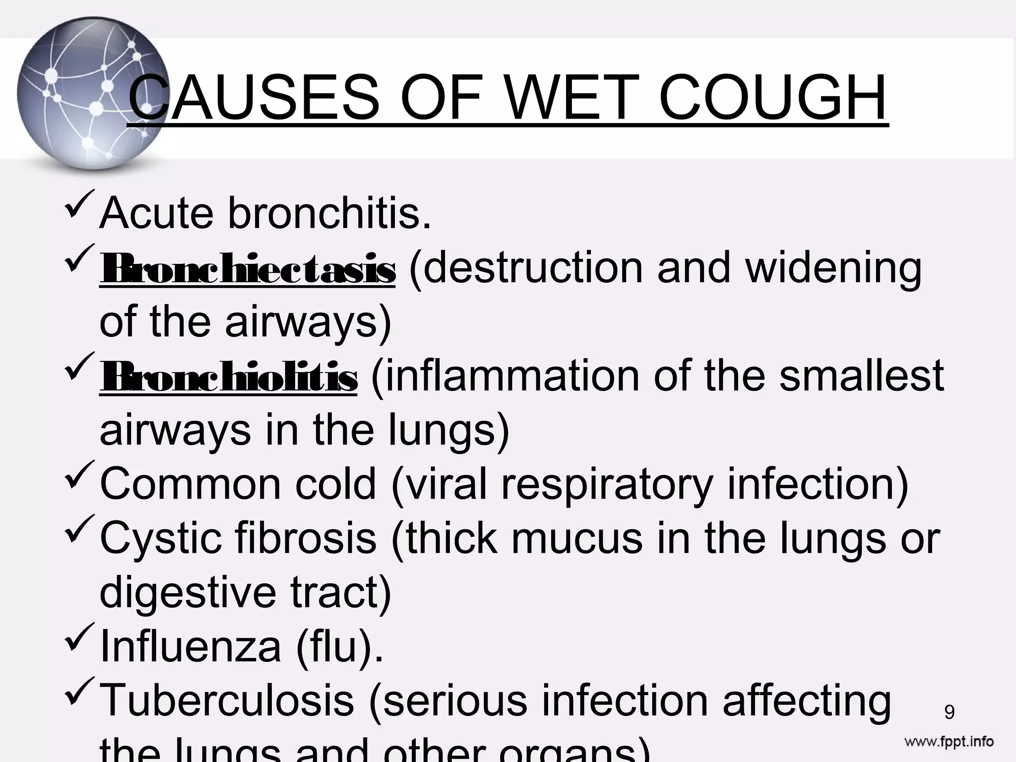 Cough and bronchial asthma | PPT
