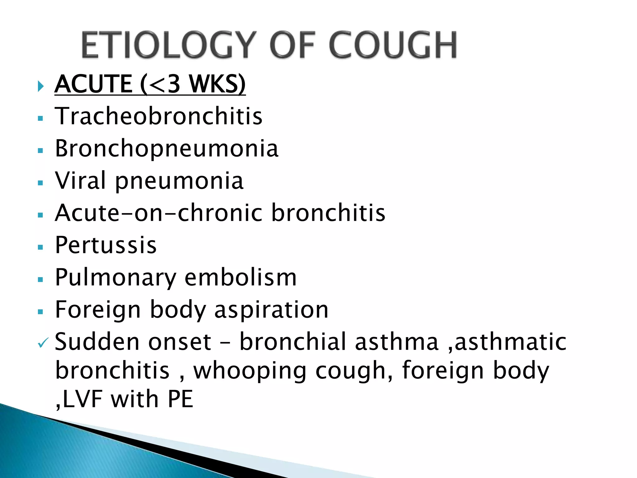 Cough | PPTX