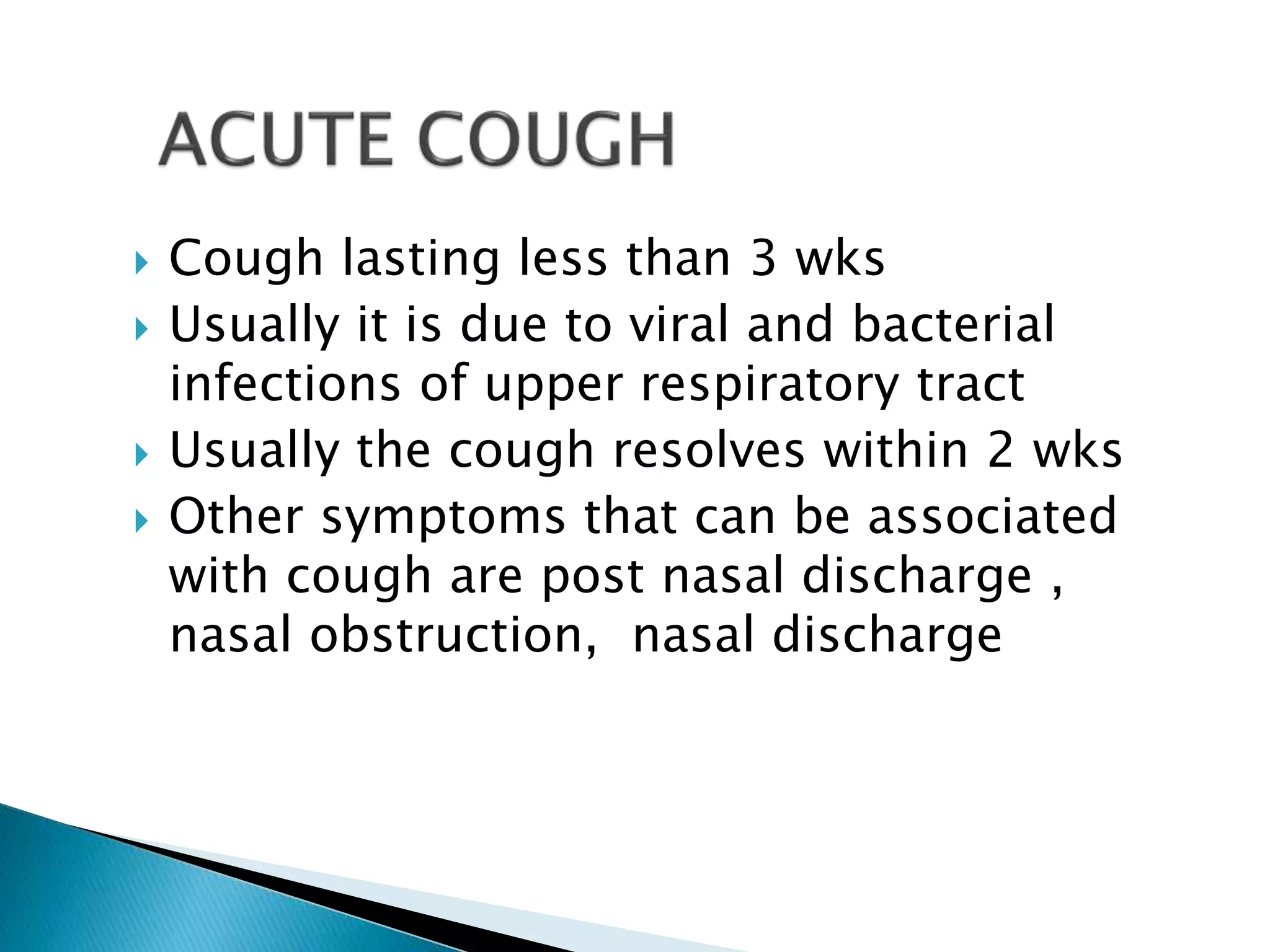 Cough | PPTX