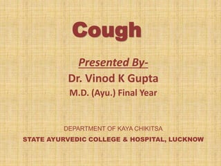 Cough | PPTX