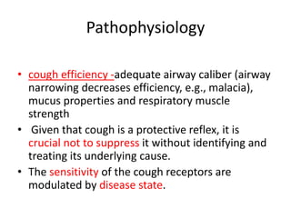 APPROACH TO COUGH IN CHILDREN PRESENTATION | PPTX