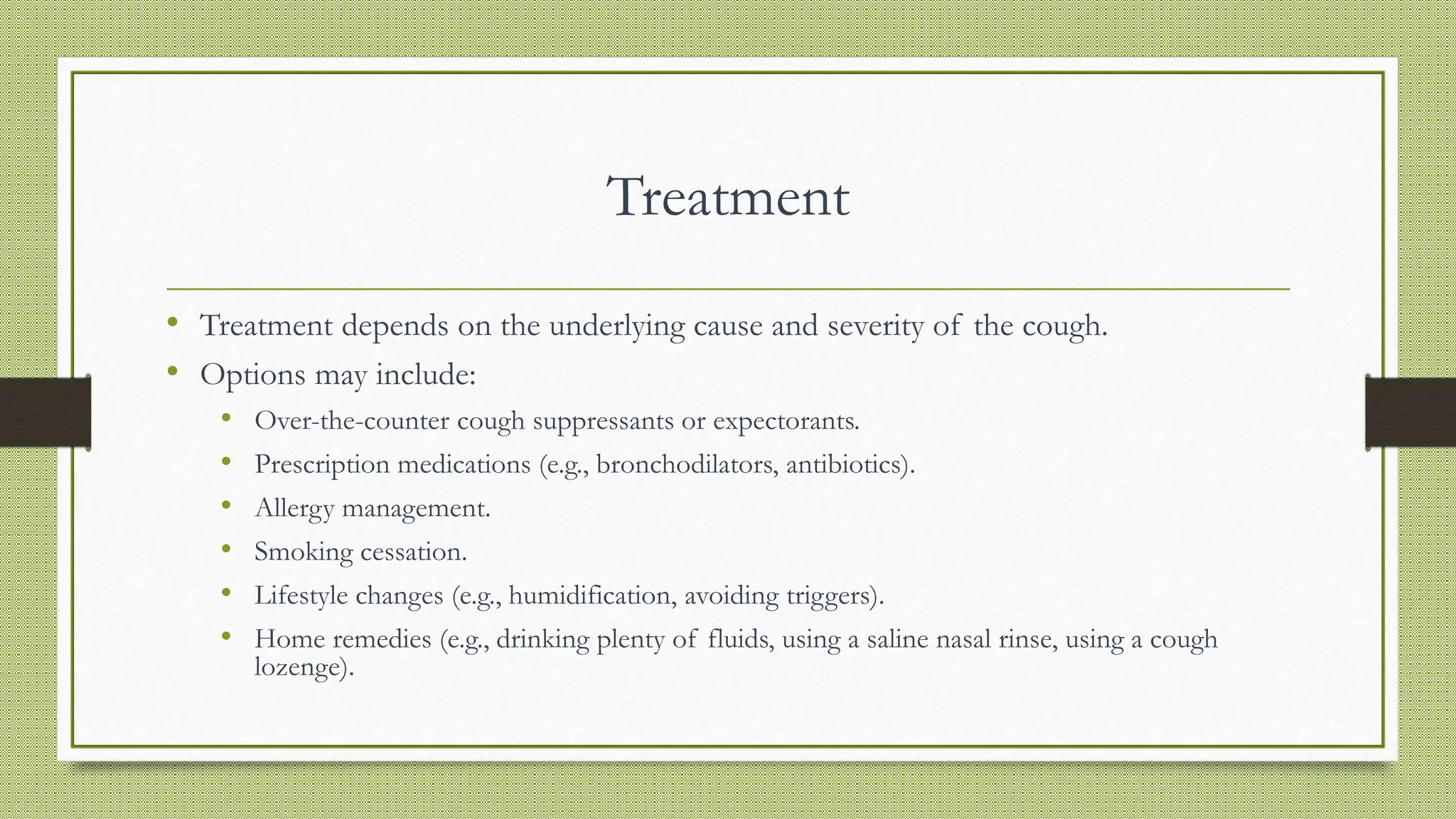 Understanding Cough: Causes, Symptoms, and Care | PPTX