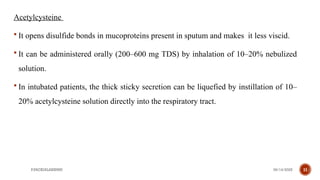 COUGH AND THIER DRUGS AND MODE OF ACTION.pptx