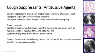 Cough and cough suppressants (antitussive agents) | PDF