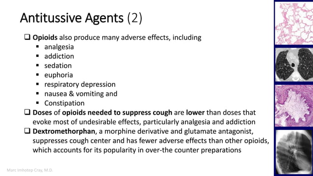 Cough and cough suppressants (antitussive agents) | PDF