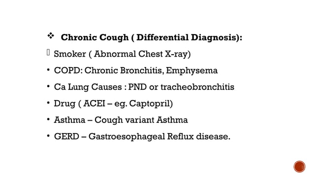 Cough - Dr.Rajib Hossain.pptx (Clinical Approach) | PPT