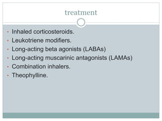 Cough and asthma presentation.power point | PPT