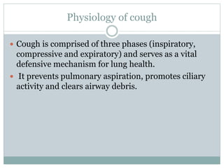 Cough and asthma presentation.power point | PPT
