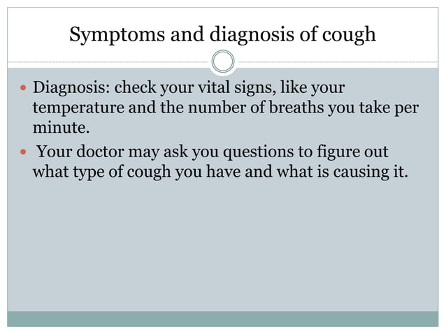 Cough and asthma presentation.power point | PPT