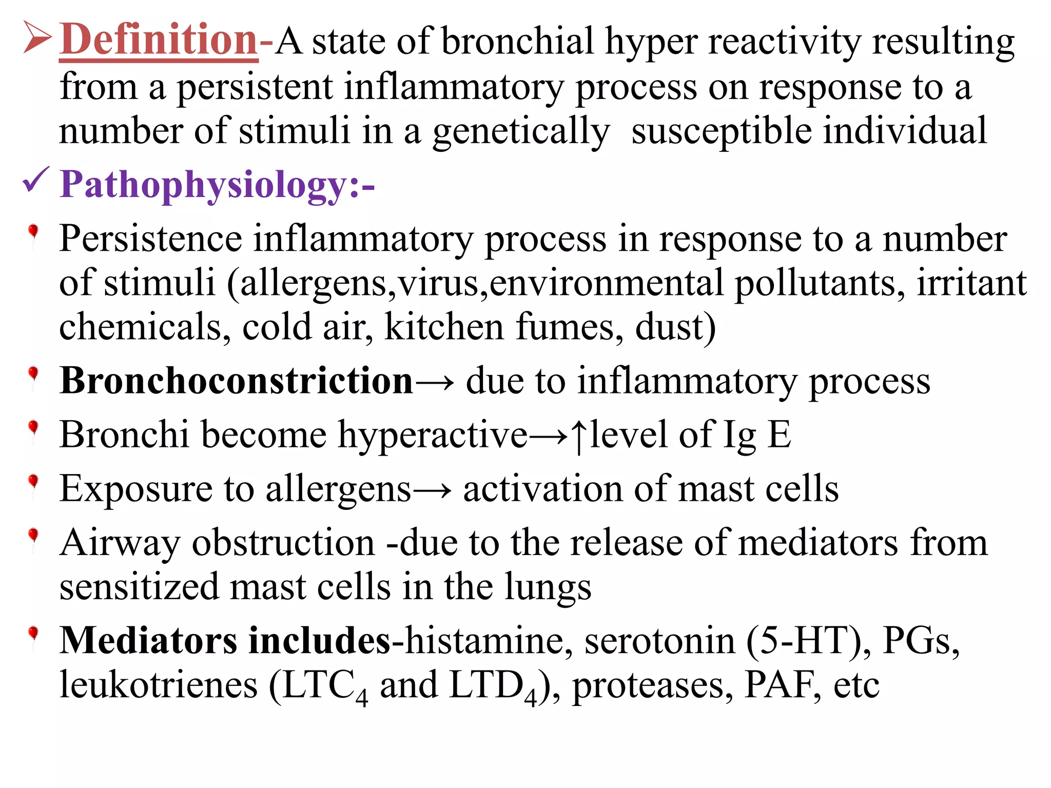 Pharmacotherapy of Cough & Bronchial asthma | PPTX