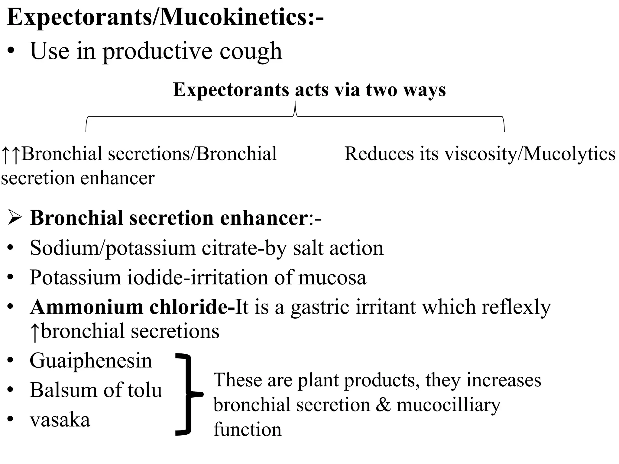 Pharmacotherapy of Cough & Bronchial asthma | PPTX