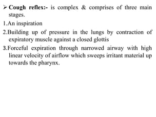 Pharmacotherapy of Cough & Bronchial asthma | PPTX