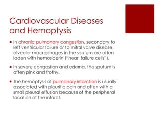 Cough & Hemoptysis | PPTX