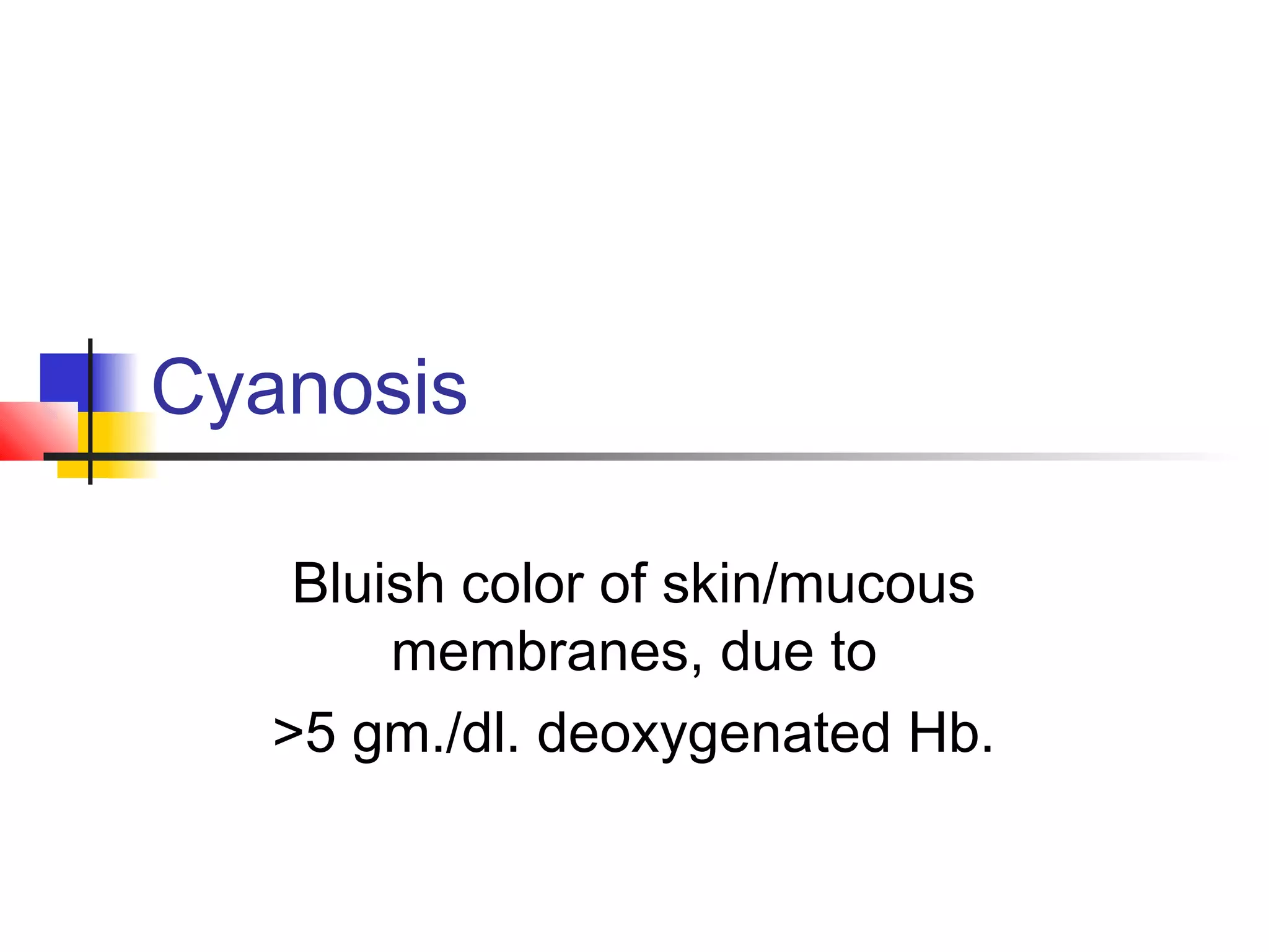 Cough & hemoptysis & cyanosis & clubbing | PPT
