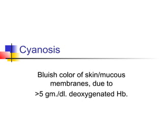 Cough & hemoptysis & cyanosis & clubbing | PPT