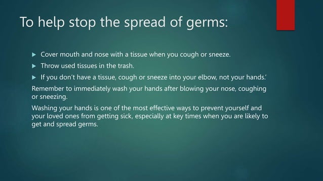 COUGHING-ETIQUETTE.pptx | Cold and Flu | Diseases and Conditions