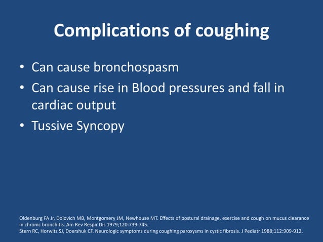 Coughing and huffing | PDF