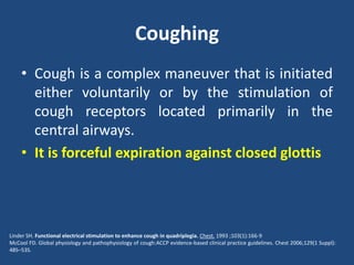 Coughing and huffing | PDF
