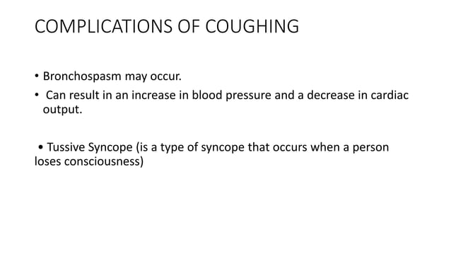 COUGHING TECHNIQUES.pptx | Physical Therapy | Wellness