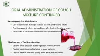 COUGH MIXTURE, MECHANISM OF ACTION PPT.pptx