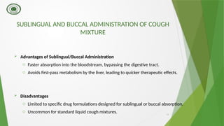 COUGH MIXTURE, MECHANISM OF ACTION PPT.pptx