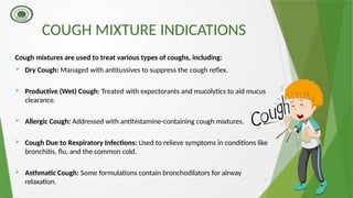 COUGH MIXTURE, MECHANISM OF ACTION PPT.pptx