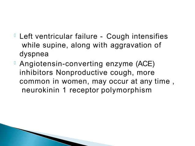 COUGH PPT mechanism and concept in physiotherapy.. | PPTX