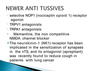 COUGH PPT mechanism and concept in physiotherapy.. | PPTX