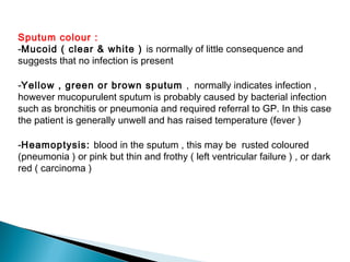 Cough responding to symptoms lec. 2 | PPT