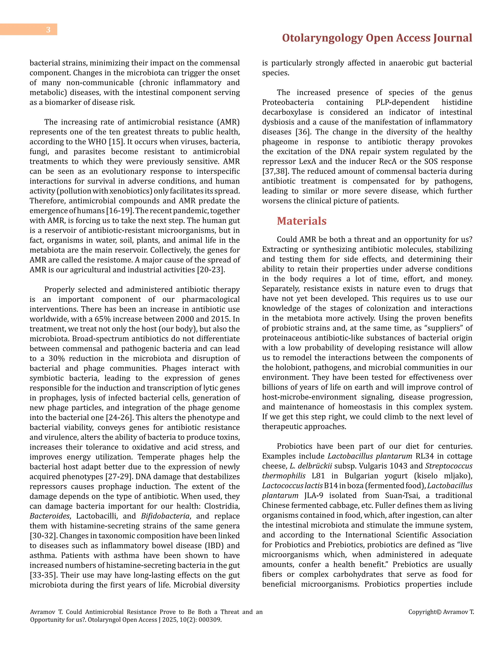 Could Antimicrobial Resistance Prove to Be Both a Threat and an ...