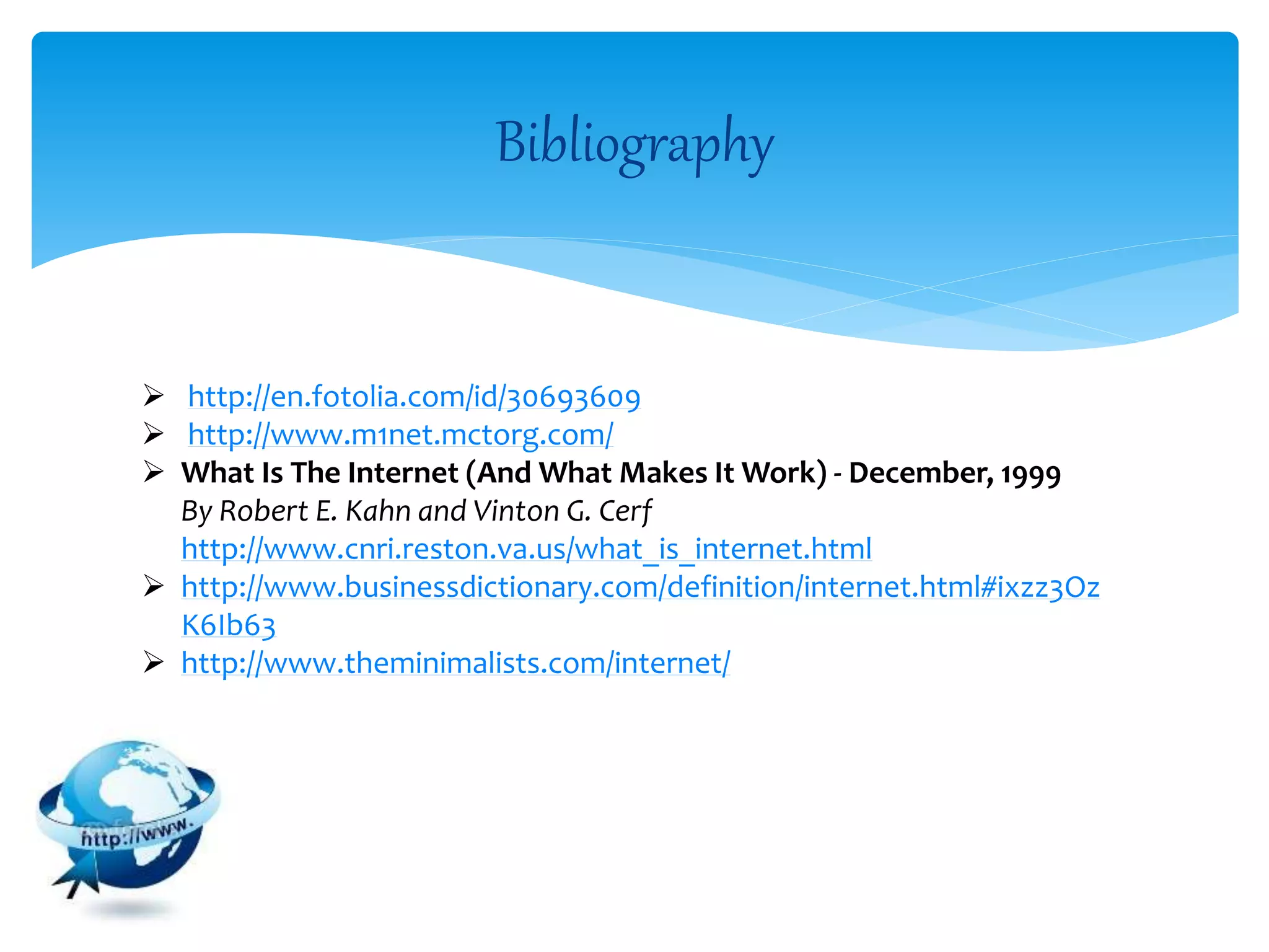 Could i live without the internet final presentation | PPTX