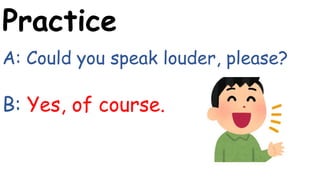 Could you.....? ESL lesson | PPTX
