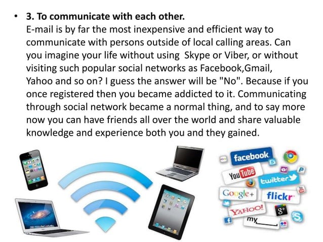 Could we live without the internet | PPTX | Internet for Beginners ...