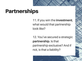 23 PITCH COMPETITION QUESTIONS WHICH YOU MUST KNOW | PDF