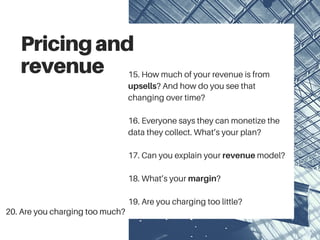 23 PITCH COMPETITION QUESTIONS WHICH YOU MUST KNOW | PDF