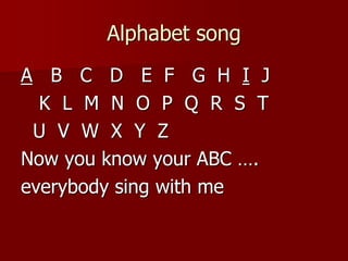 Introduction: Could you spell your name(G1).ppt