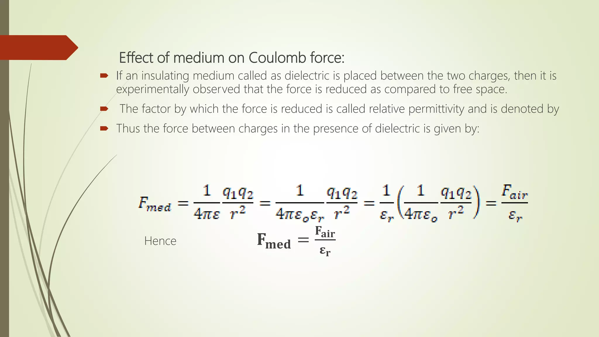 Coulombs law | PPTX
